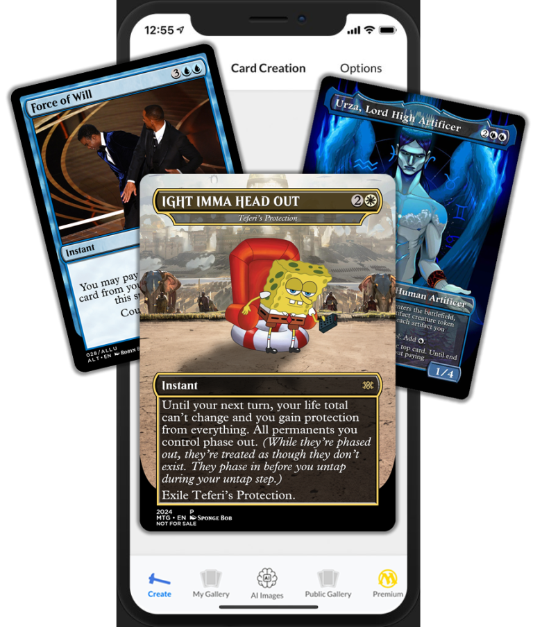 Explore MTG Card Maker Features - Artificer App